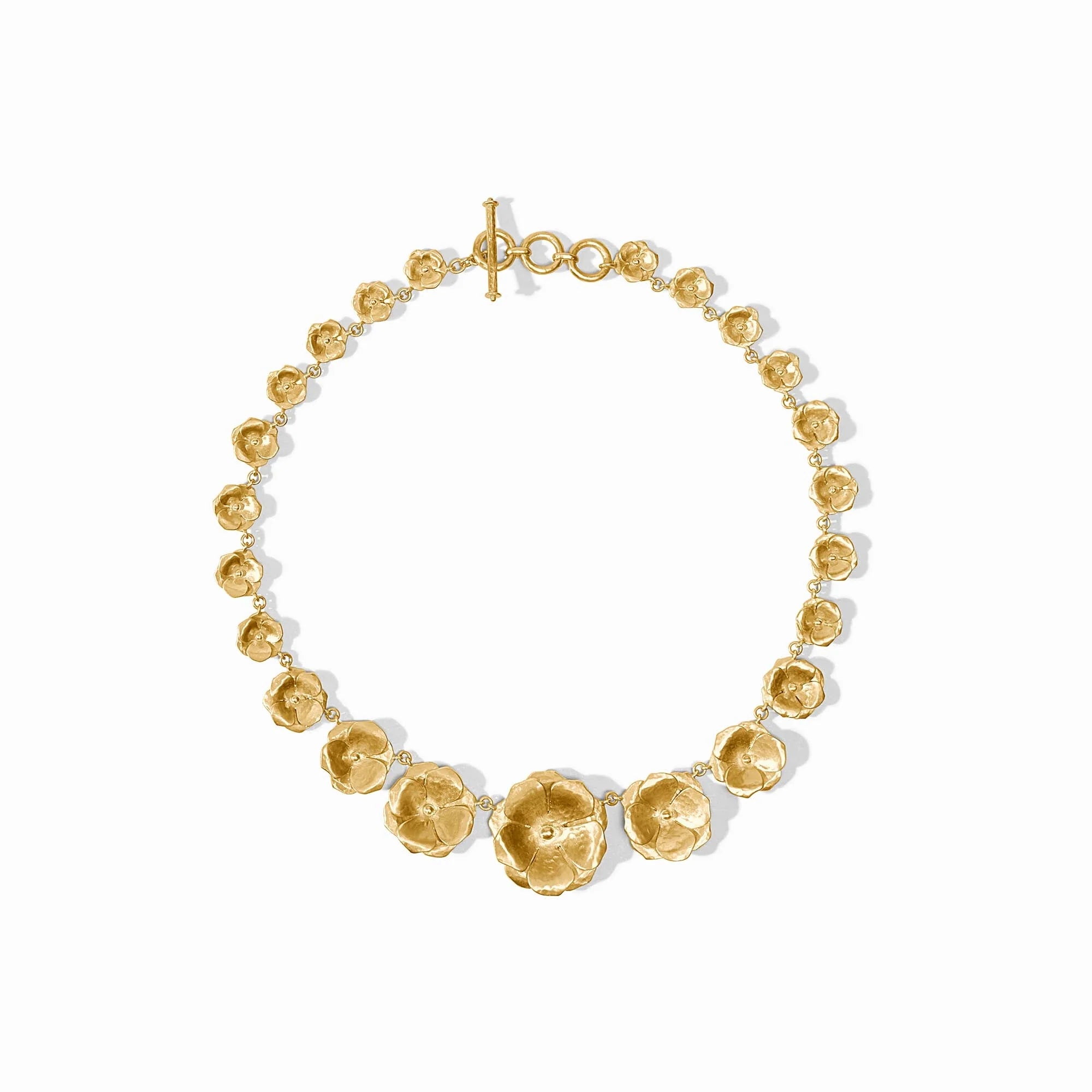 BLOOM STATEMENT NECKLACE – Julian Gold